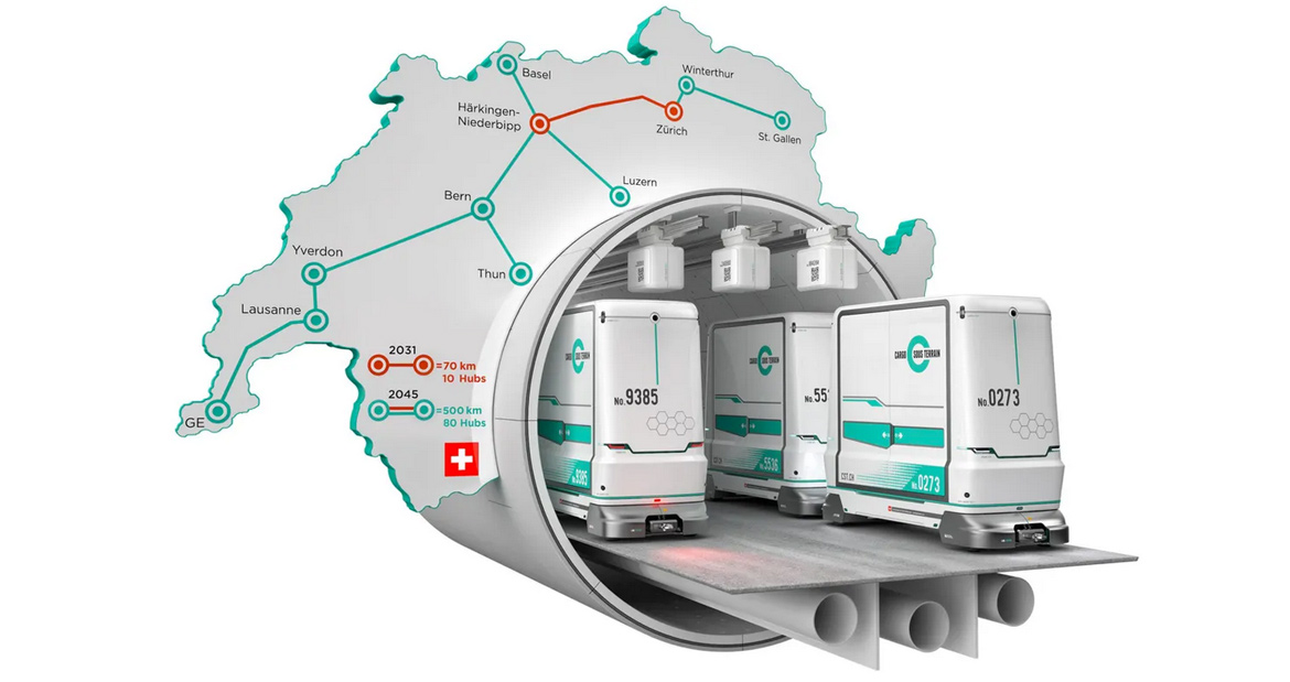 Underground Autonomous Cargo Delivery | - Technology, Science & Other News