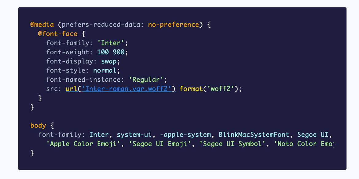 Using prefers-reduced-data | - Technology, Science & Other News